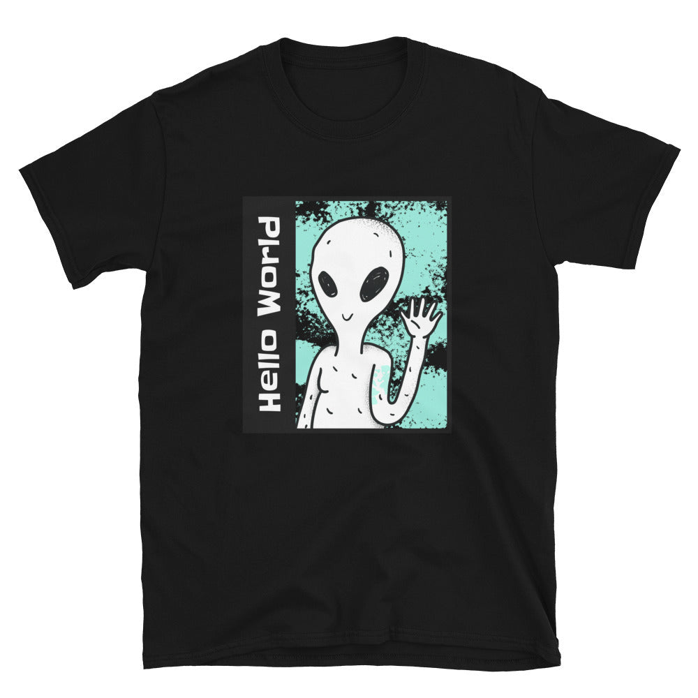 Hello World Tshirt Funny Programmer Coder And Developer Shirt Gamest Geek