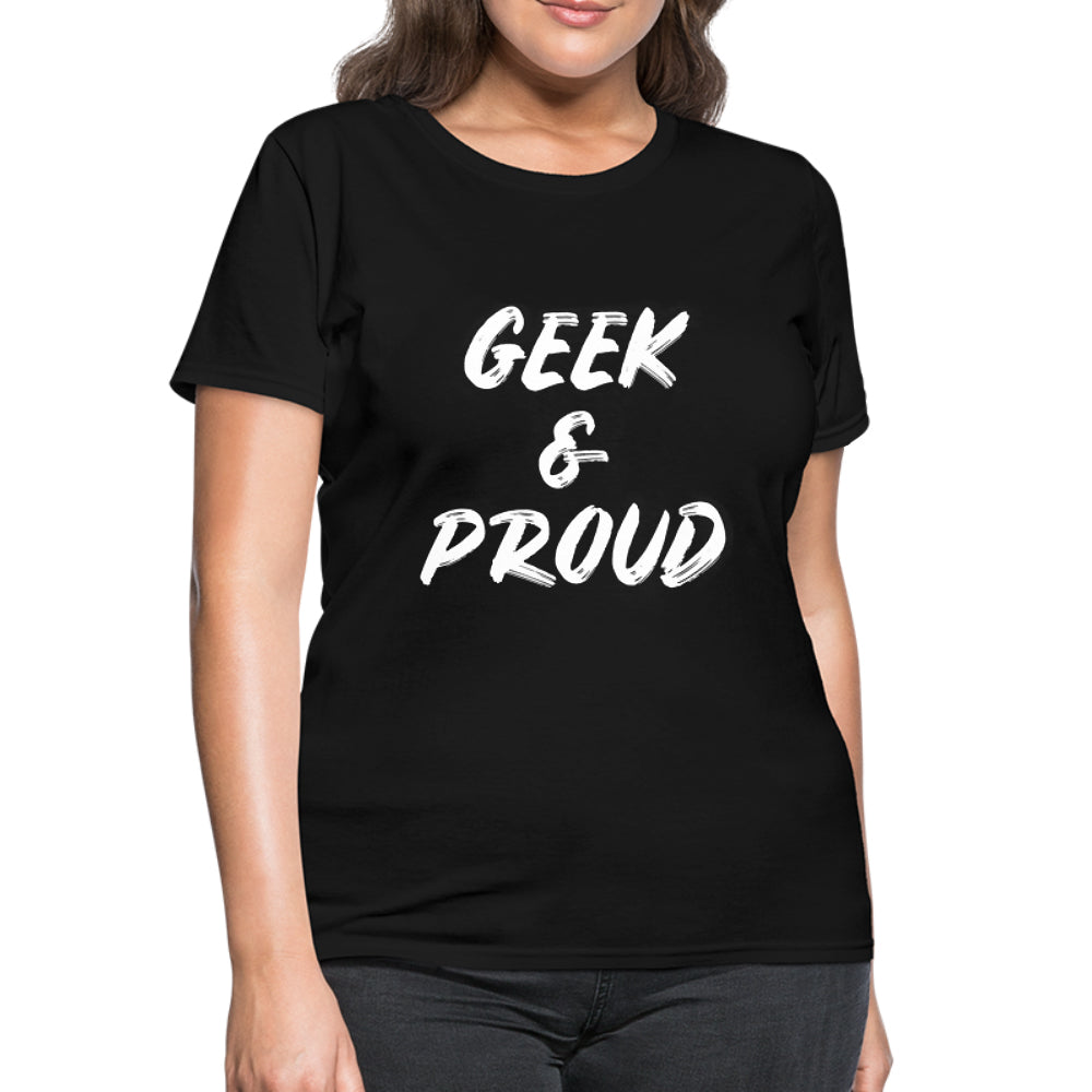 Geek & Proud Basic Geeky T-Shirt for Geeks and Gamers – Gamest Geek