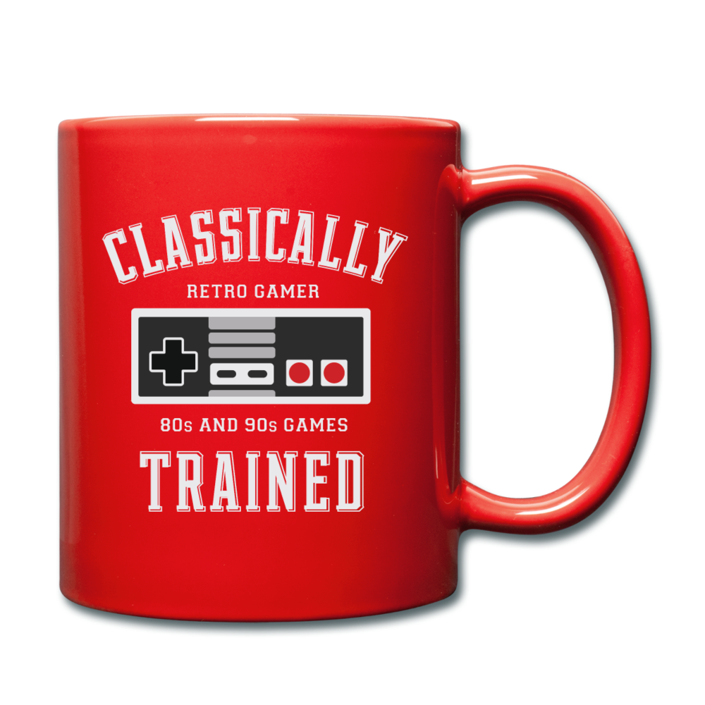 Classically Trained 8-Bit Full Color Gaming Mug for Retro Gaming Nerds ...